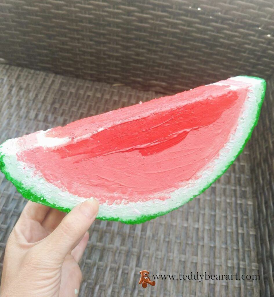 Styrofoam Watermelon Ship Crafting Guide - Teddy Bear Art