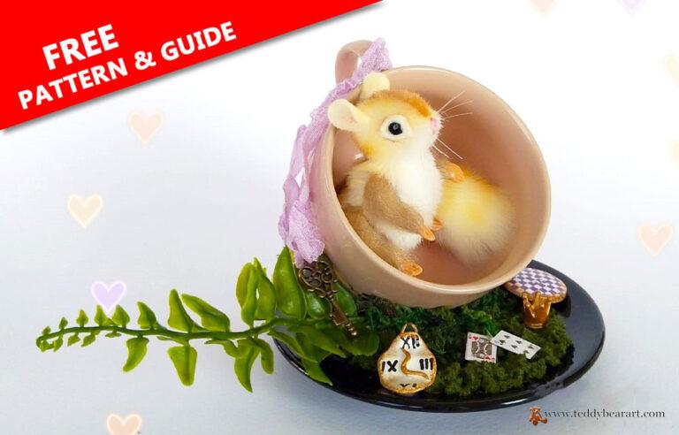 Creating Your Own Wonderland: DIY Miniature Jointed Mouse Stuffed ...