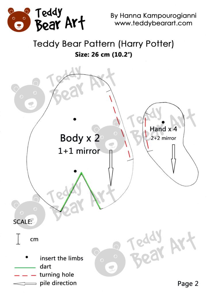 Free Teddy Bear Sewing Pattern Guide - Teddy Bear Art