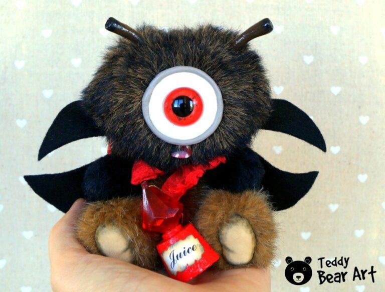 Making a Cute Monster Toy: Step-by-Step Guide with Free Pattern -002 ...