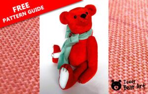 Unveiling the Charm: The Red Teddy Bear Sewing Pattern Guide - Teddy ...