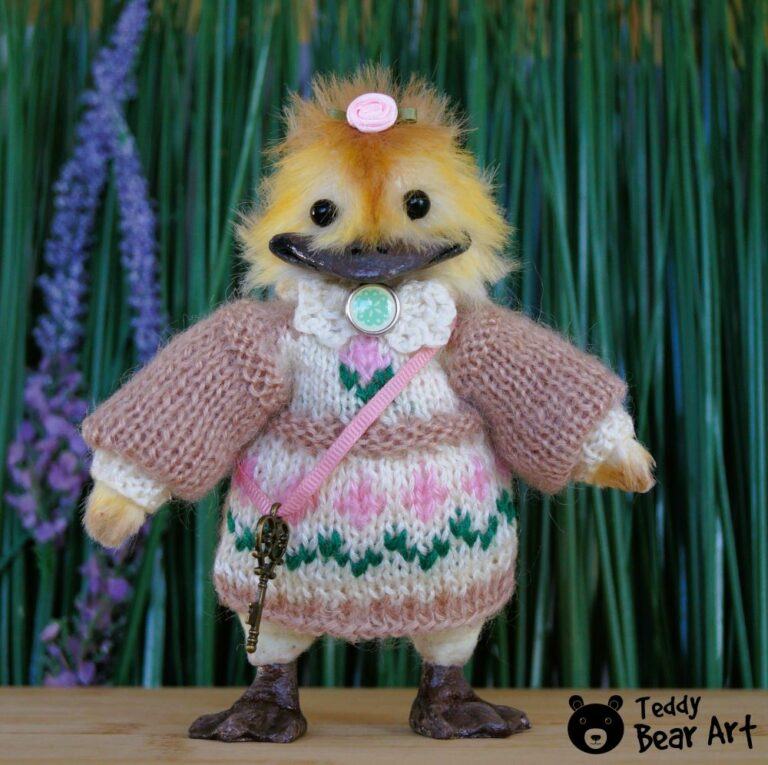 Quacktastic Creation: Teddy Duck Sewing Pattern and Guide - Teddy Bear Art
