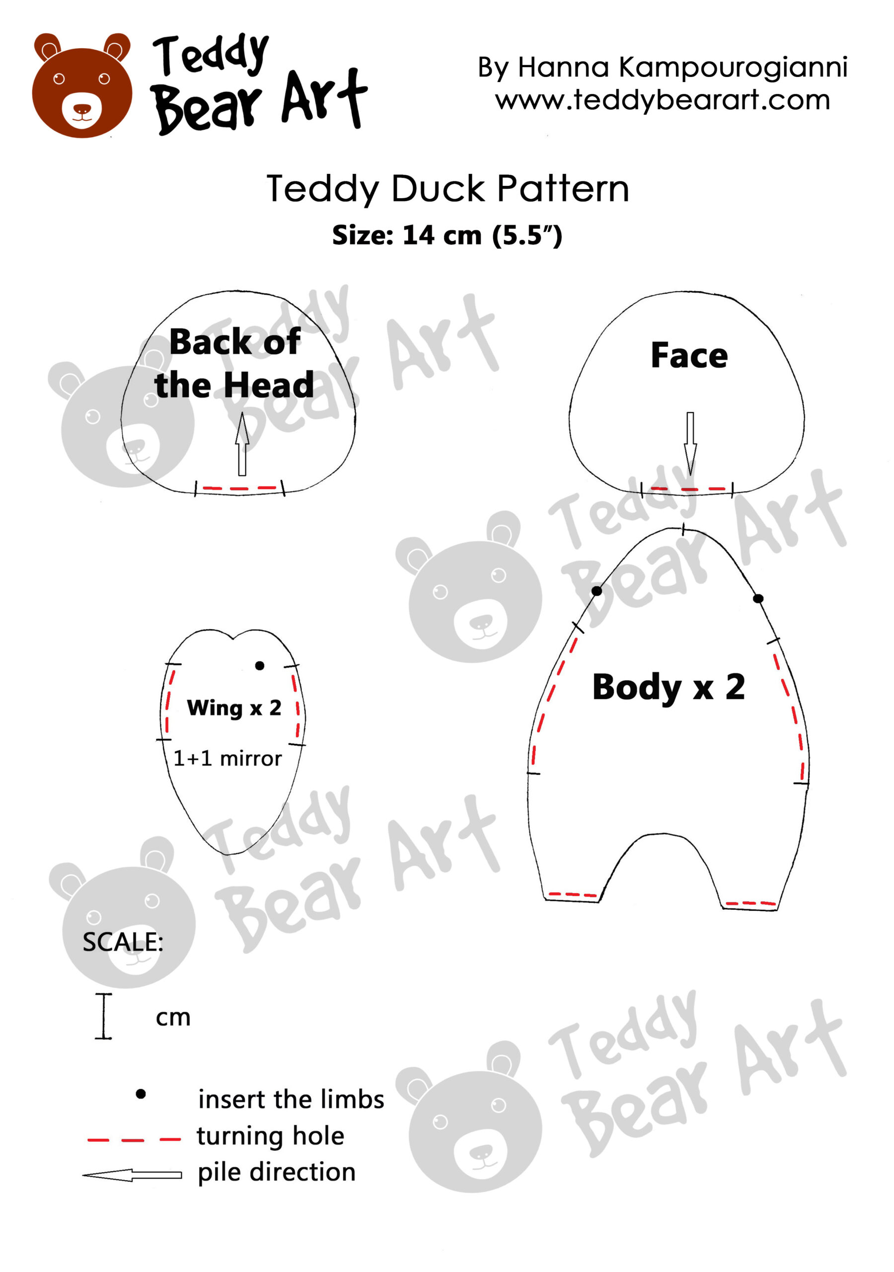 20 Free Stuffed Animal Sewing Patterns - Teddy Bear Art