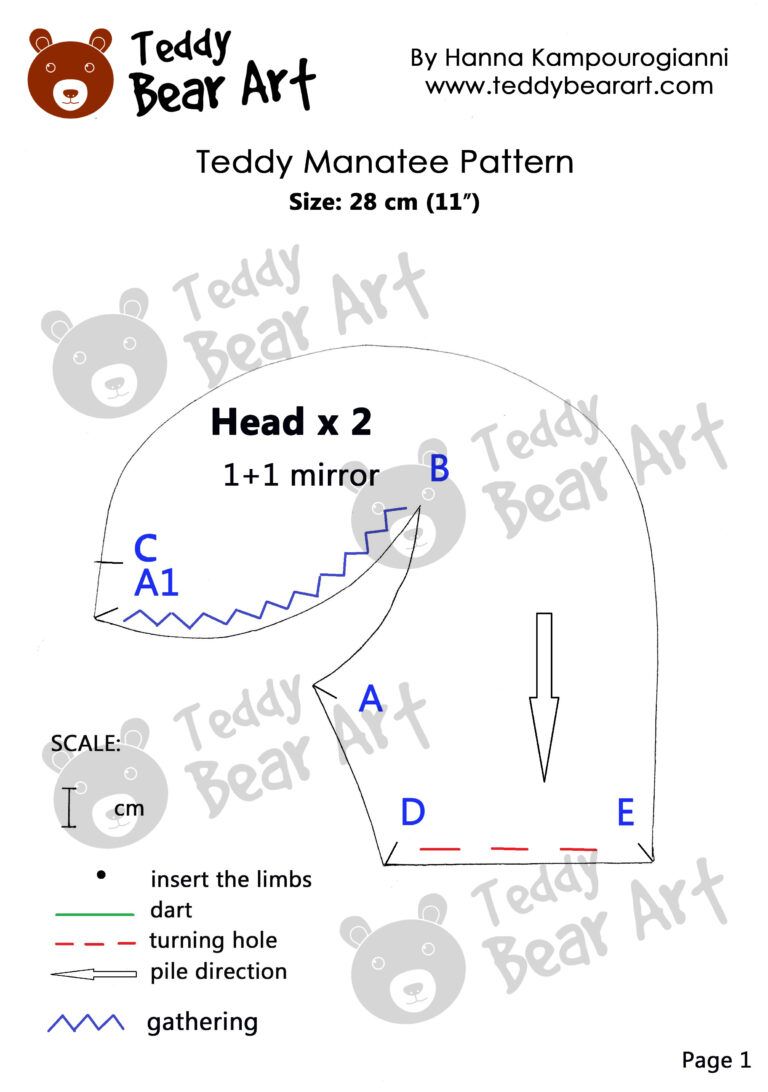 20 Free Stuffed Animal Sewing Patterns - Teddy Bear Art