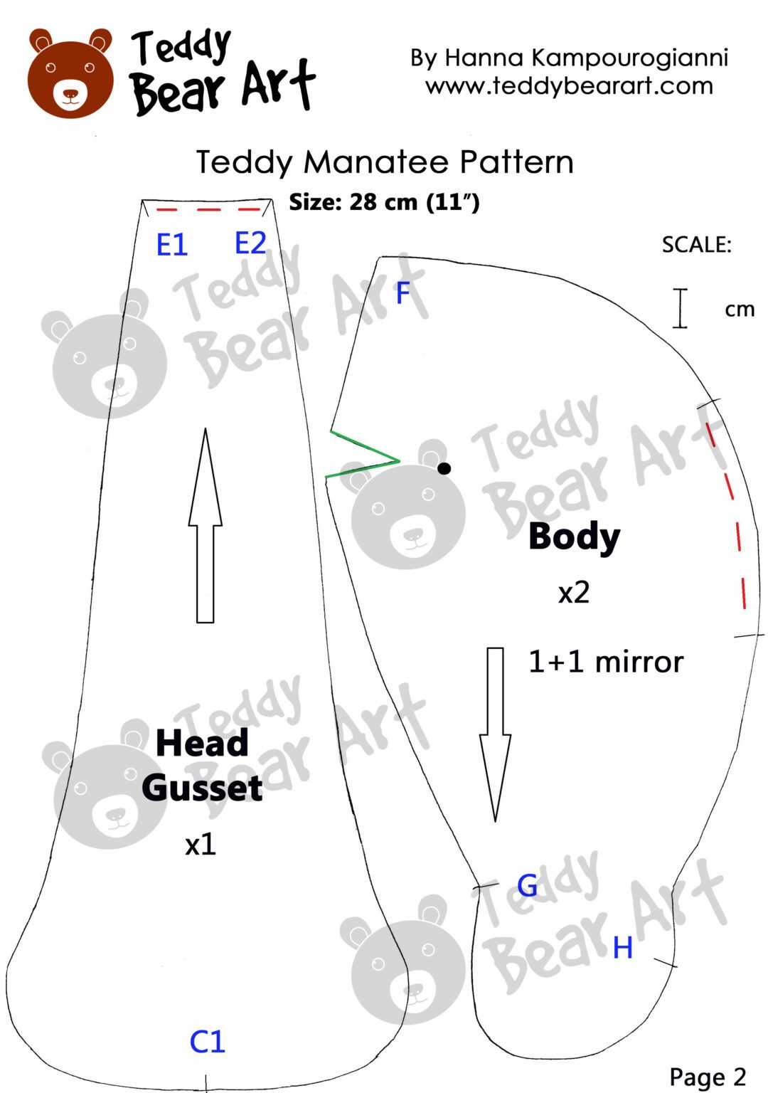 20 Free Stuffed Animal Sewing Patterns - Teddy Bear Art