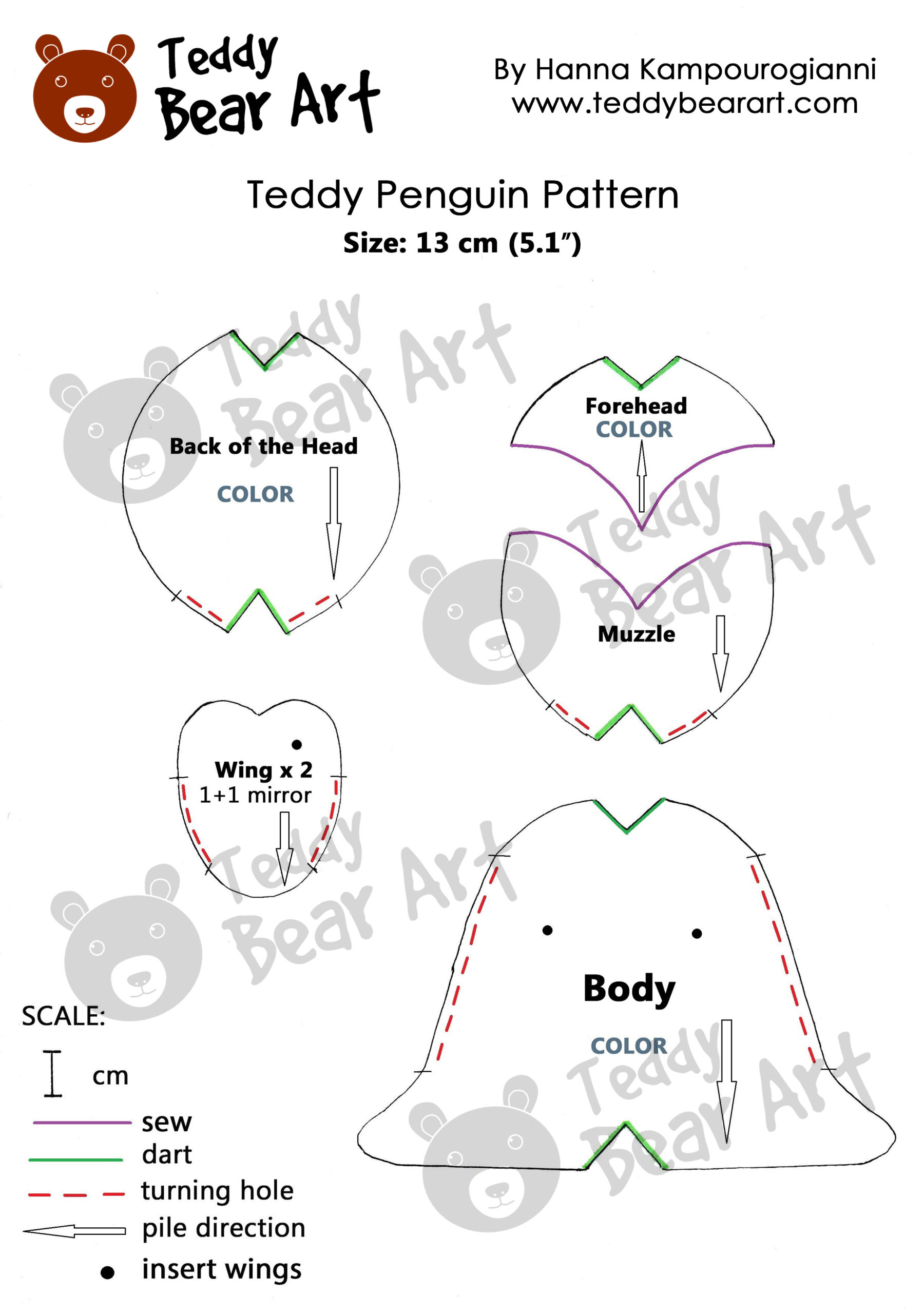 20 Free Stuffed Animal Sewing Patterns - Teddy Bear Art