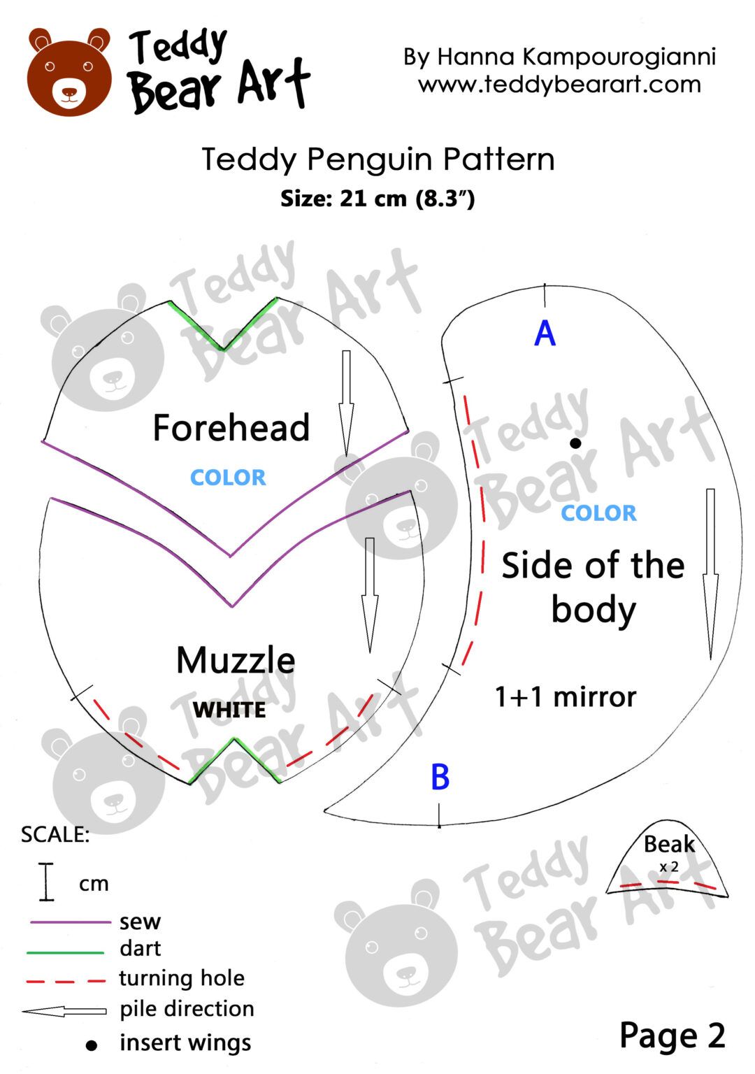 20 Free Stuffed Animal Sewing Patterns - Teddy Bear Art