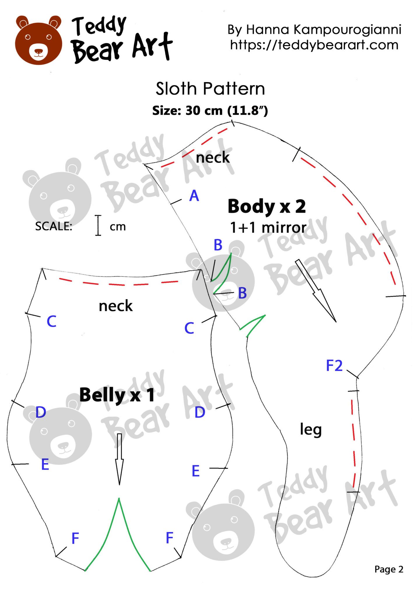 20 Free Stuffed Animal Sewing Patterns - Teddy Bear Art