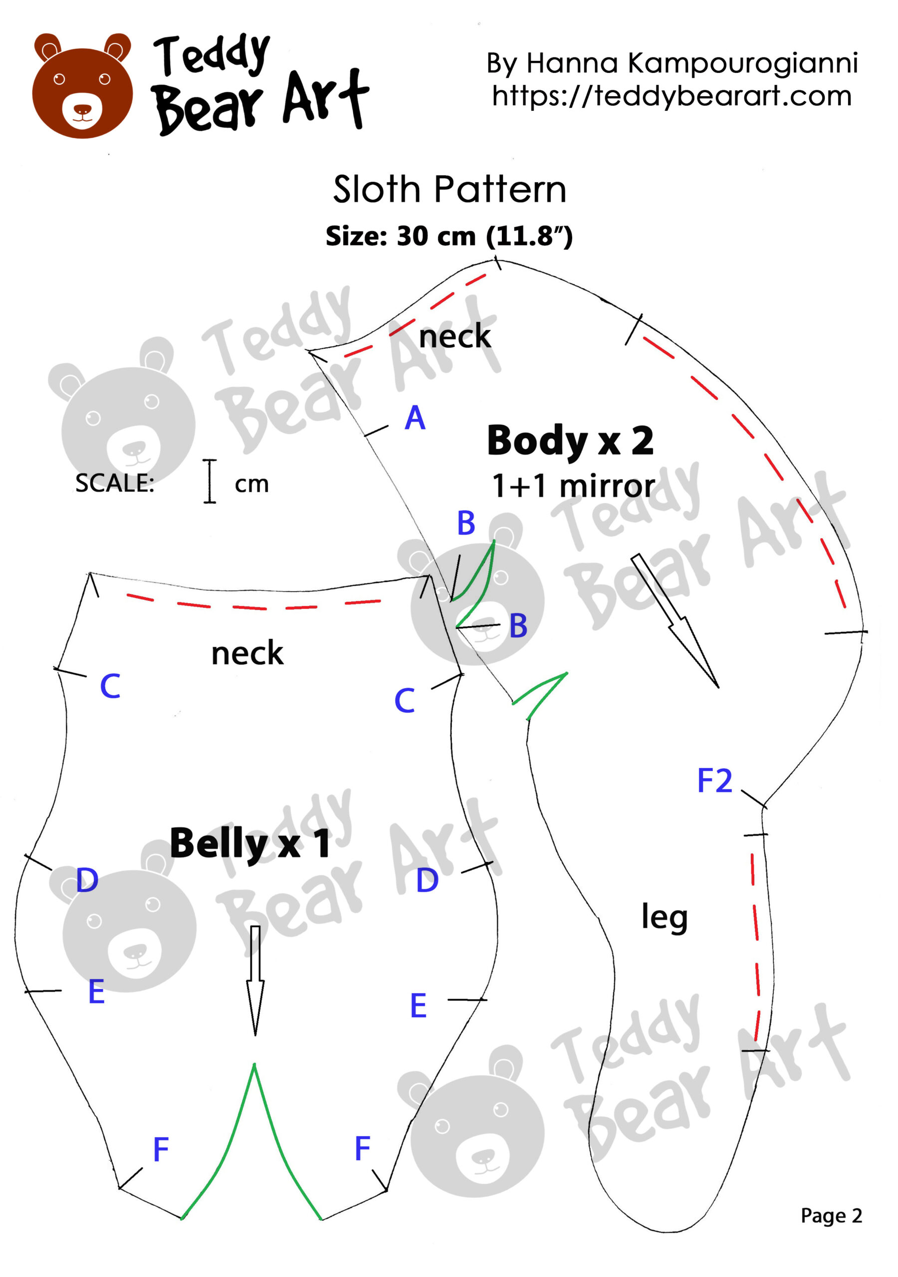 20 Free Stuffed Animal Sewing Patterns - Teddy Bear Art