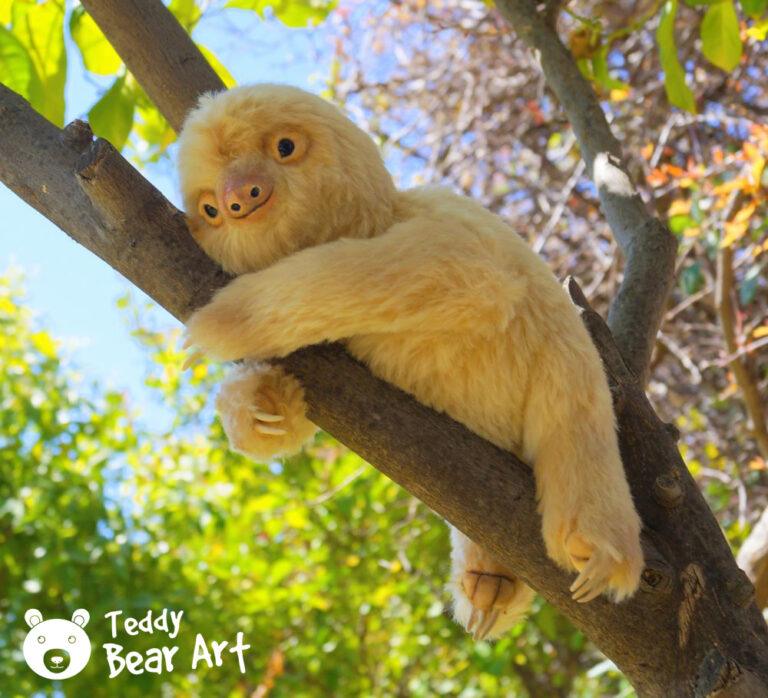 Sloth Stuffed Animal Pattern: A Unique Offer - Teddy Bear Art
