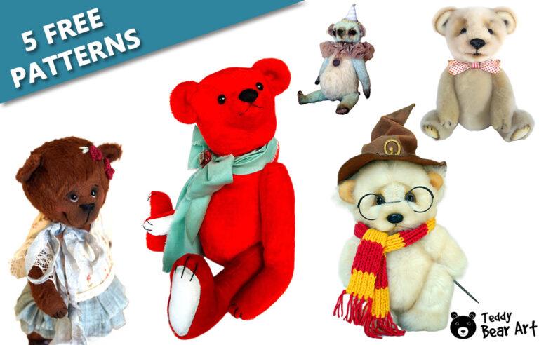 Teddy Bear Mastery: 5 Teddy Bear Patterns for Beginners That Deliver ...