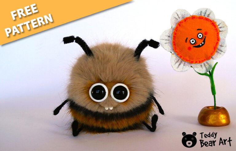 Bee Plushie Sewing Pattern: A Fun Project for All Levels of Crafters ...
