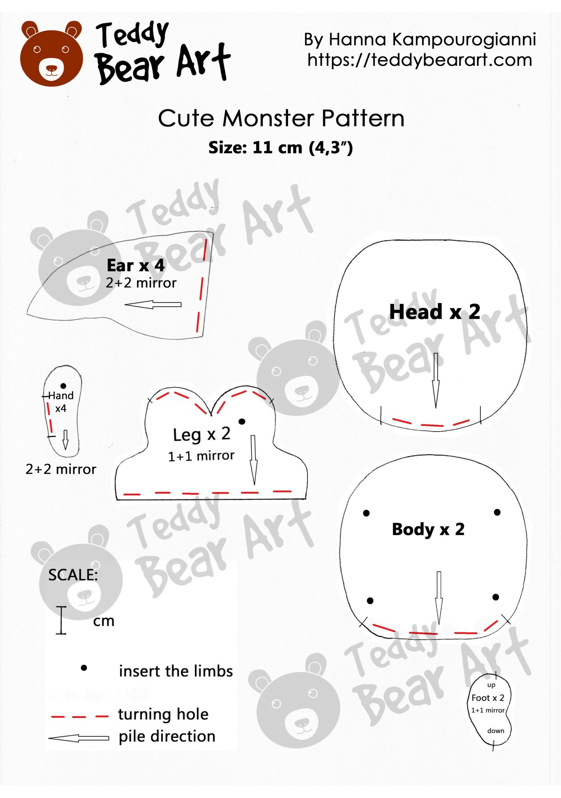 Monstrously Cute: 5 Free Sewing Monster Patterns You Need to Try ...