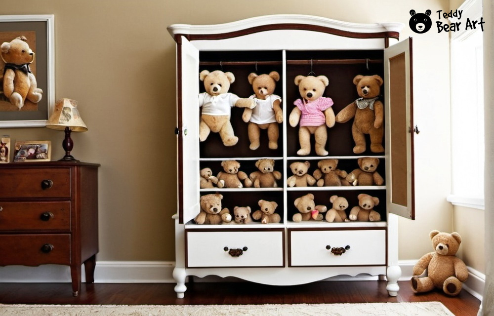 Creative Teddy Bear Display Ideas for Your Home - Teddy Bear Art