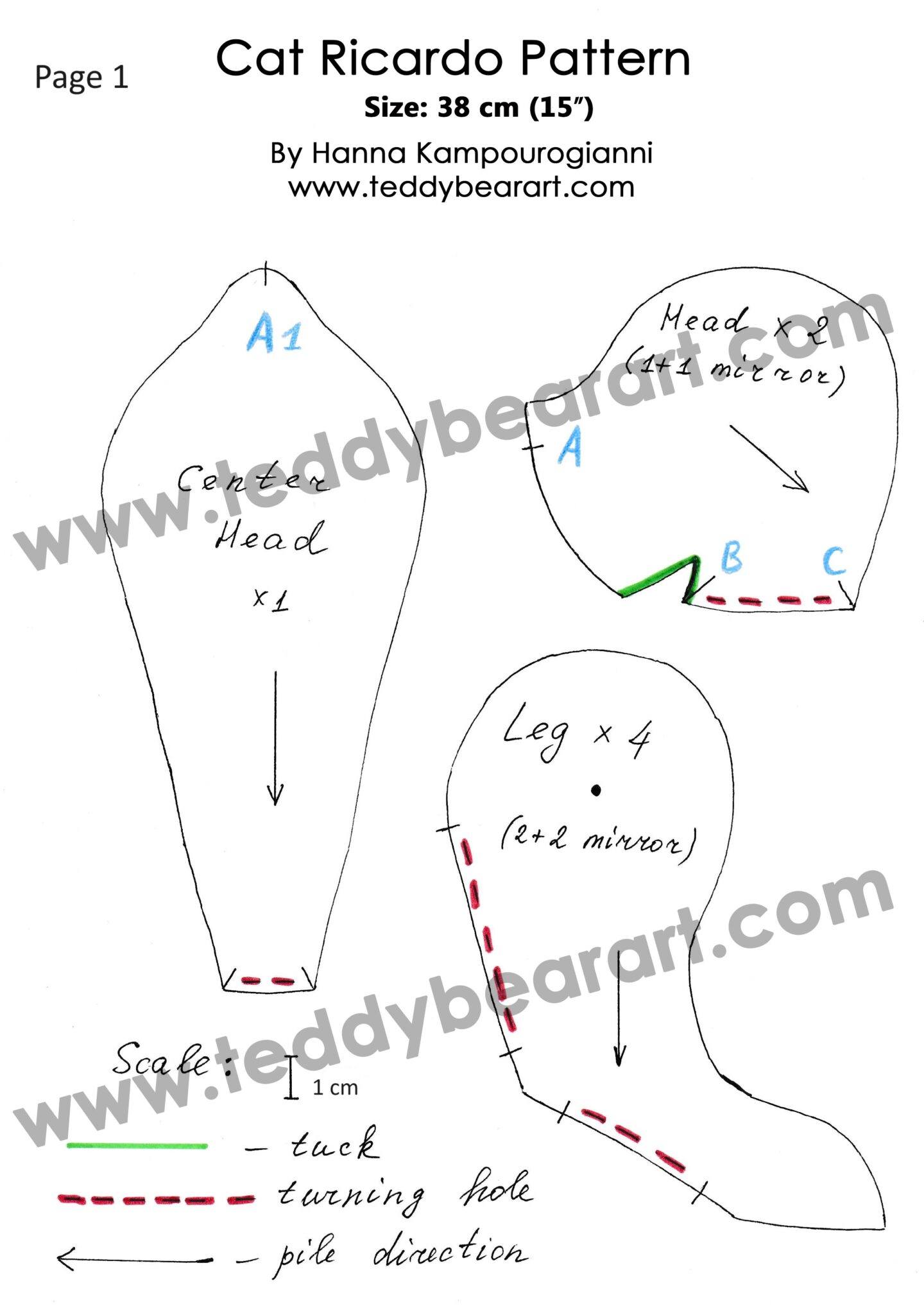 Cat Sewing Projects: 3 Free Patterns to Try Today - Teddy Bear Art