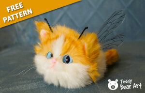 Fantasy Orange Tabby Cat Stuffed Animal Pattern: A Step-by-Step Guide ...