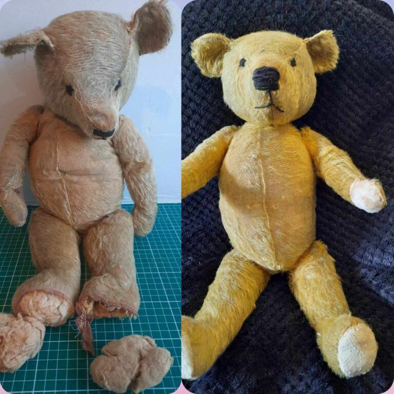DIY Vintage Teddy Bear Repair: Tips, Tools, Mistakes, and Professional ...