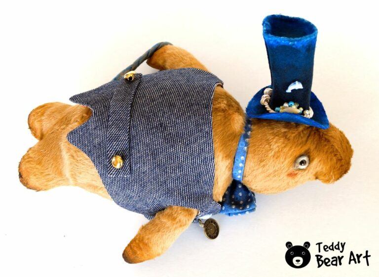 Unique Teddy Bear Vest Pattern Inspired by Manatee Style - Teddy Bear Art