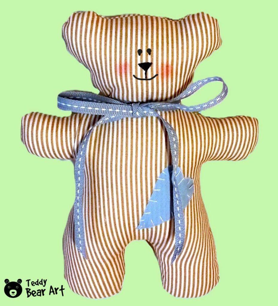 Teddy Bear Sewing Pattern for Beginners: Step-by-Step Guide to Sew Your ...