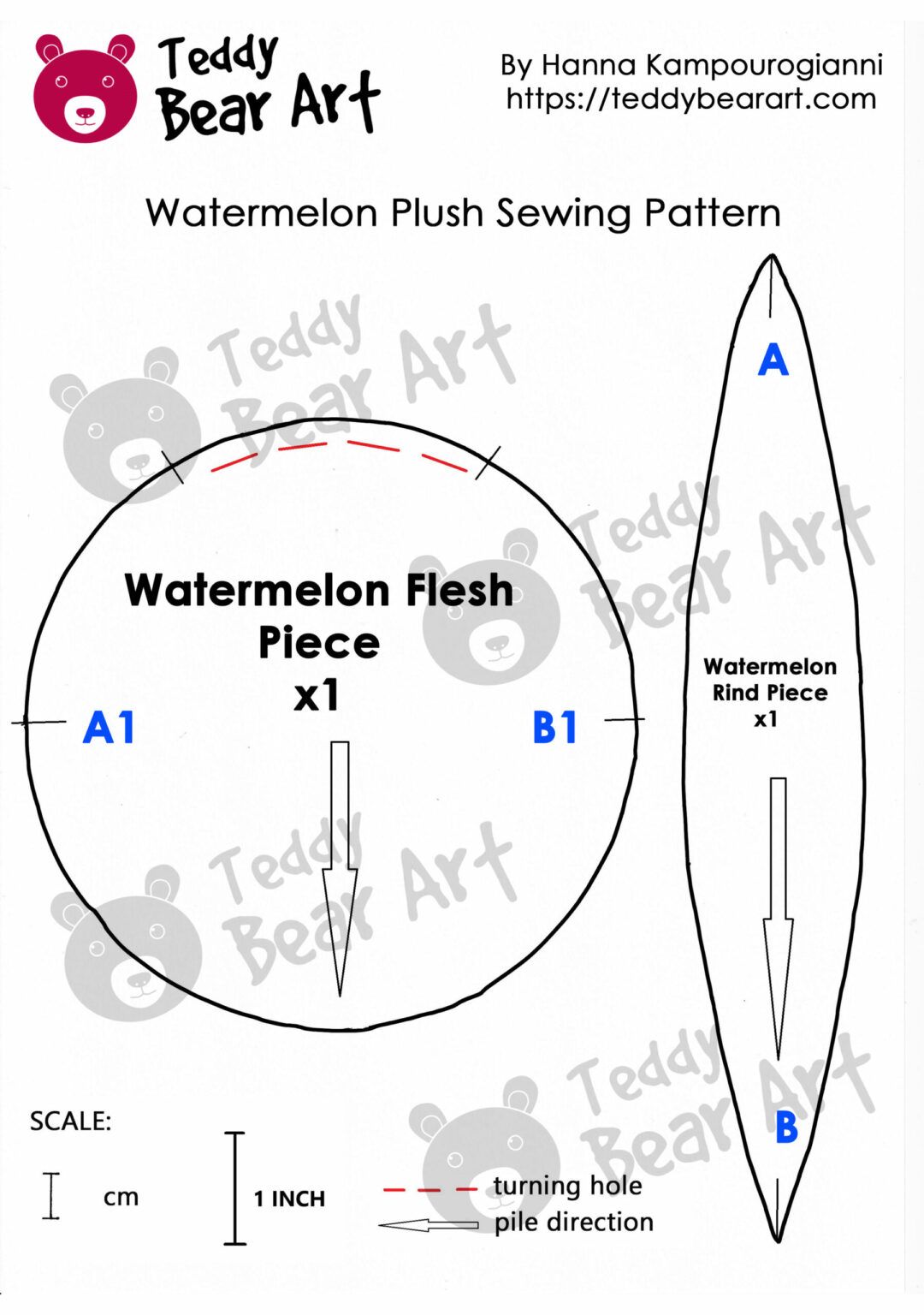 3 Easy DIY Plushies with Free Templates and Instructions - Teddy Bear Art