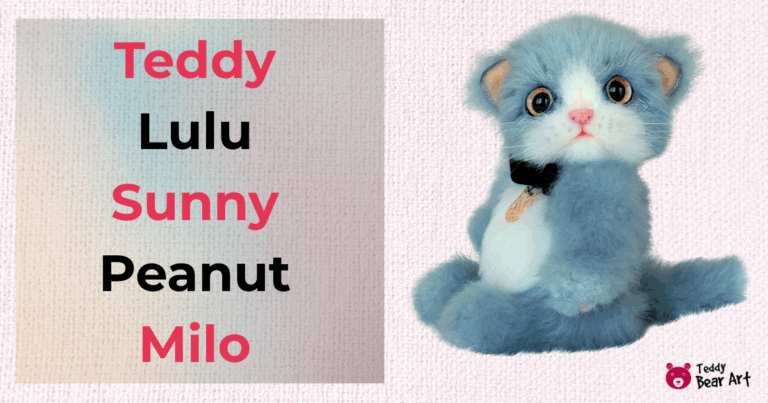 150 Stuffed Animal Names That Will Melt Your Heart - Teddy Bear Art