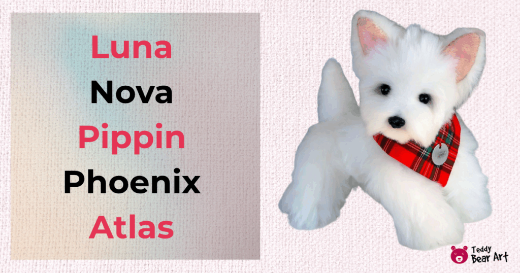 150 Stuffed Animal Names That Will Melt Your Heart - Teddy Bear Art