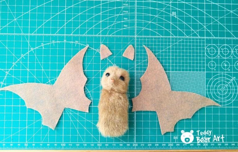 Free Bat Plush Sewing Pattern - Teddy Bear Art