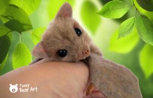 Free Bat Plush Sewing Pattern - Teddy Bear Art