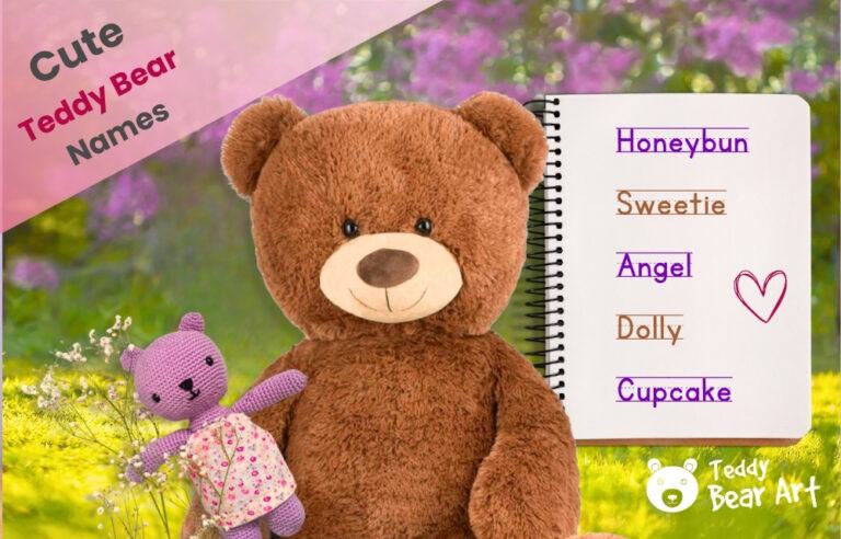 100 Cute Teddy Bear Names for Stuffed Bears - Teddy Bear Art