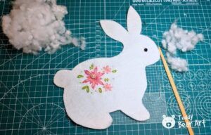 Easy Felt Rabbit Sewing Patterns - Teddy Bear Art
