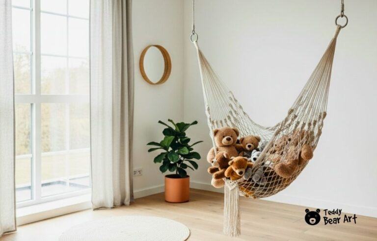 35 Best DIY Stuffed Animal Storage Solutions - Teddy Bear Art