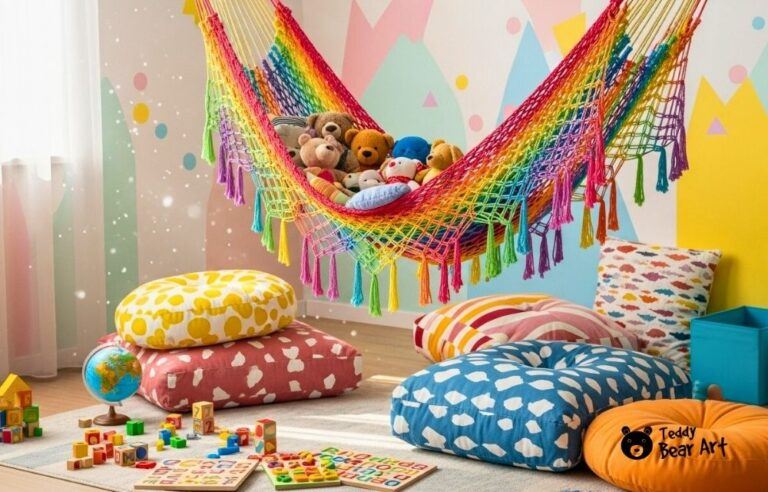 35 Best DIY Stuffed Animal Storage Solutions - Teddy Bear Art