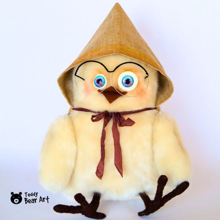 Free Bird Stuffed Animal Pattern Tutorial - Teddy Bear Art