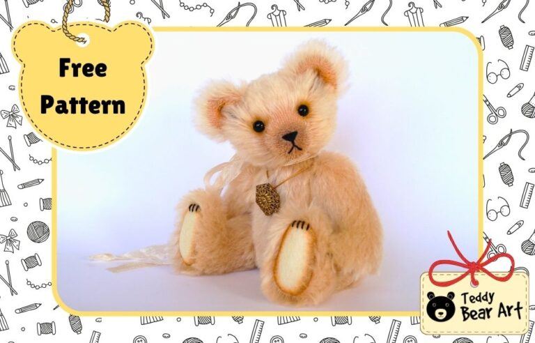 Free Mohair Teddy Bear Sewing Pattern - Teddy Bear Art