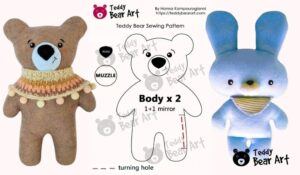 How to Make DIY Stuffed Animals at Home - Teddy Bear Art