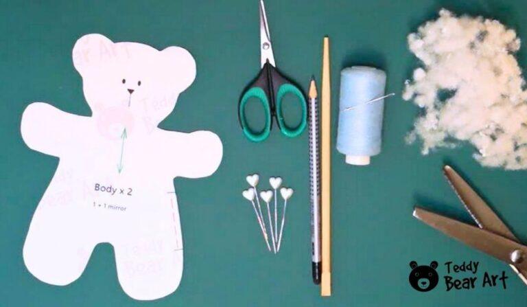 How to Make DIY Stuffed Animals at Home - Teddy Bear Art