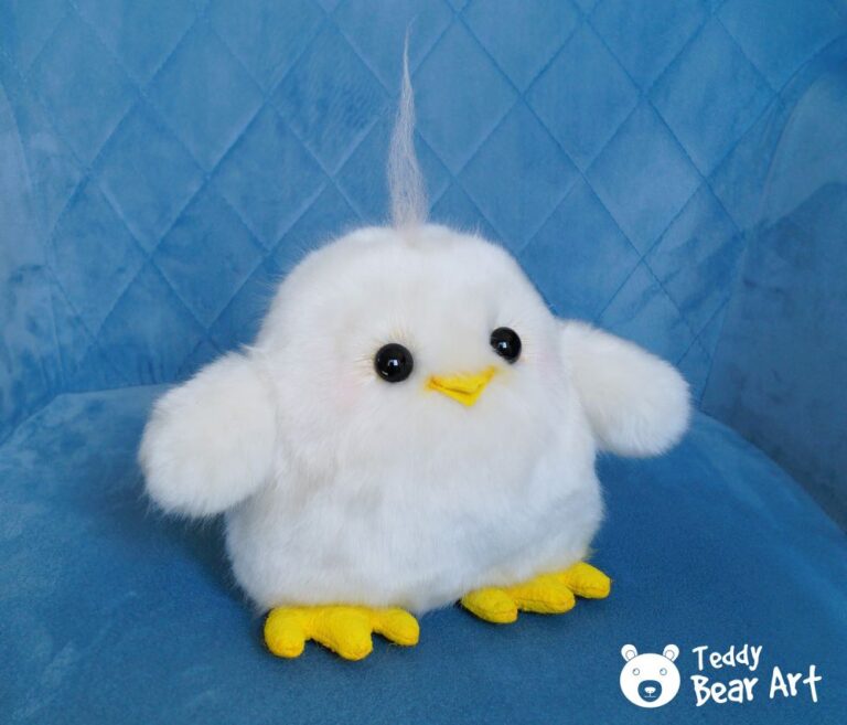 Free Chicken Sewing Pattern: Easy DIY for Beginners - Teddy Bear Art