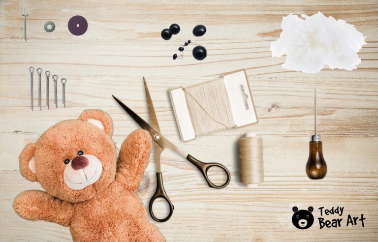 Top 10 Teddy Bear Making Supplies You Need as a Beginner - Teddy Bear Art